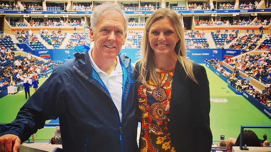 La poseedora del récord del USTA Pro Circuit, Julie Ditty Qualls, tiene ...