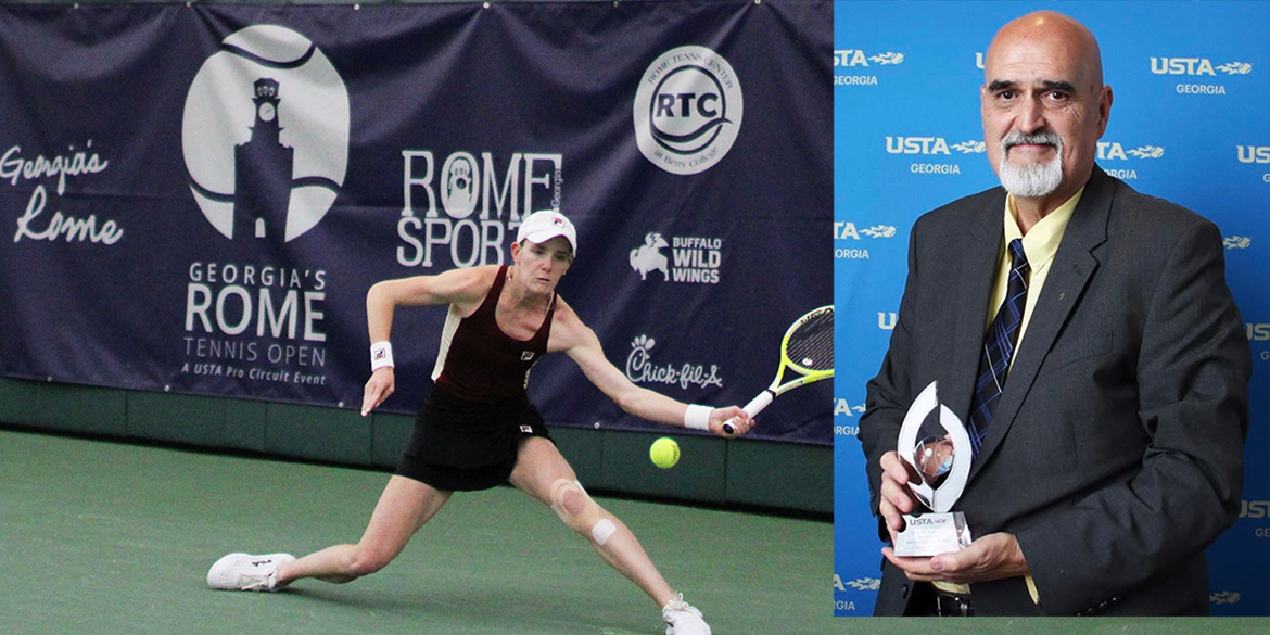 El tenis es un gran negocio para Doug Walker en Roma, Georgia