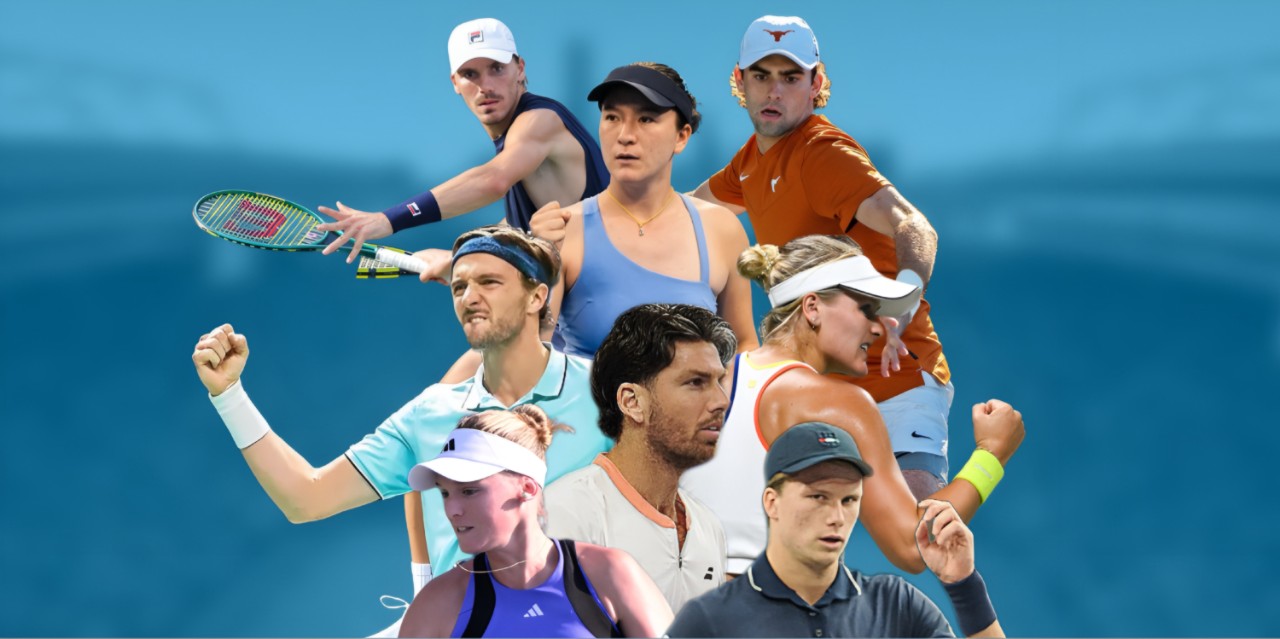 Texans at the 2026 Australian Open